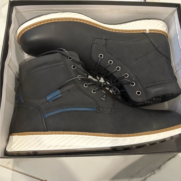 Tahari | Shoes | Tahari Black Anklehigh Boots With Minimalist Design ...